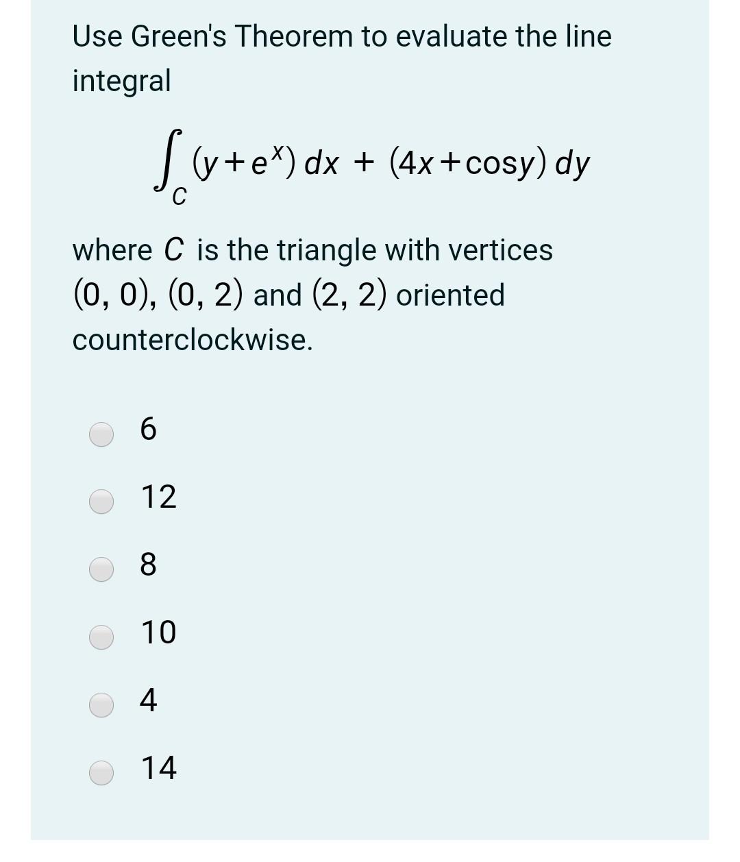 Solved Use Green's Theorem to evaluate the line integral s | Chegg.com