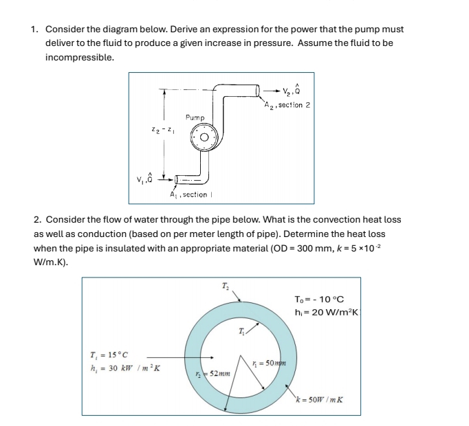 Solved Consider the diagram below. Derive an expression for | Chegg.com