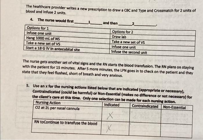 Solved The healthcare provider writes a new prescription to | Chegg.com