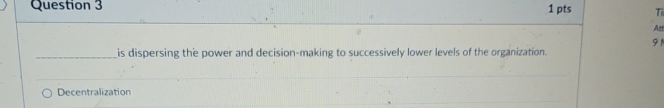 Solved Question 31 ﻿ptsis dispersing the power and | Chegg.com