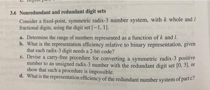 Solved 1.5 Unconventional radices a. Convert the negabinary | Chegg.com