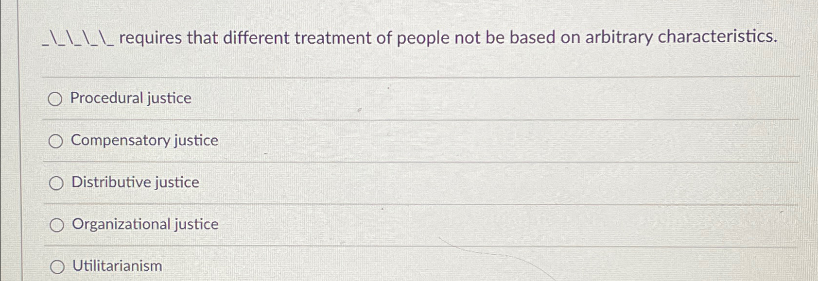 Solved ????????????requires that different treatment of | Chegg.com