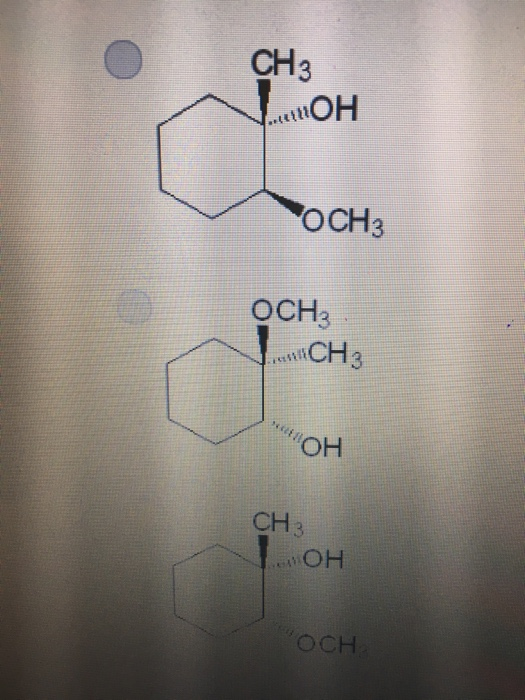 Solved 1. CH3ONa 2. H2O H CH3 "IOCH3 CH3 WOH OCH3 OCH CH3 H | Chegg.com