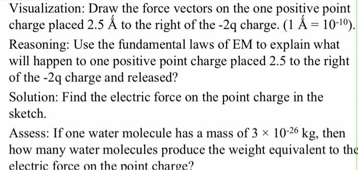 Solved Visualization: Draw the force vectors on the one | Chegg.com