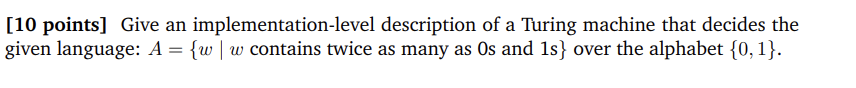 Solved [15 ﻿points] ﻿Give an implementation-level | Chegg.com