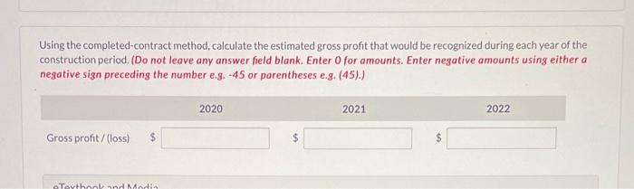 Solved Carla Vista Construction Company has entered into a | Chegg.com
