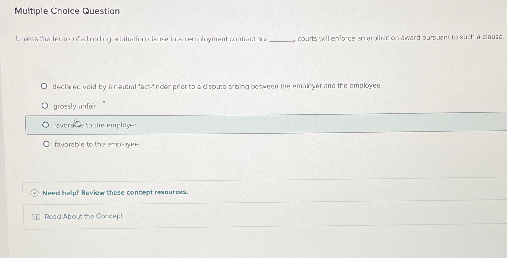 Solved Multiple Choice QuestionUnless the terms of a binding | Chegg.com