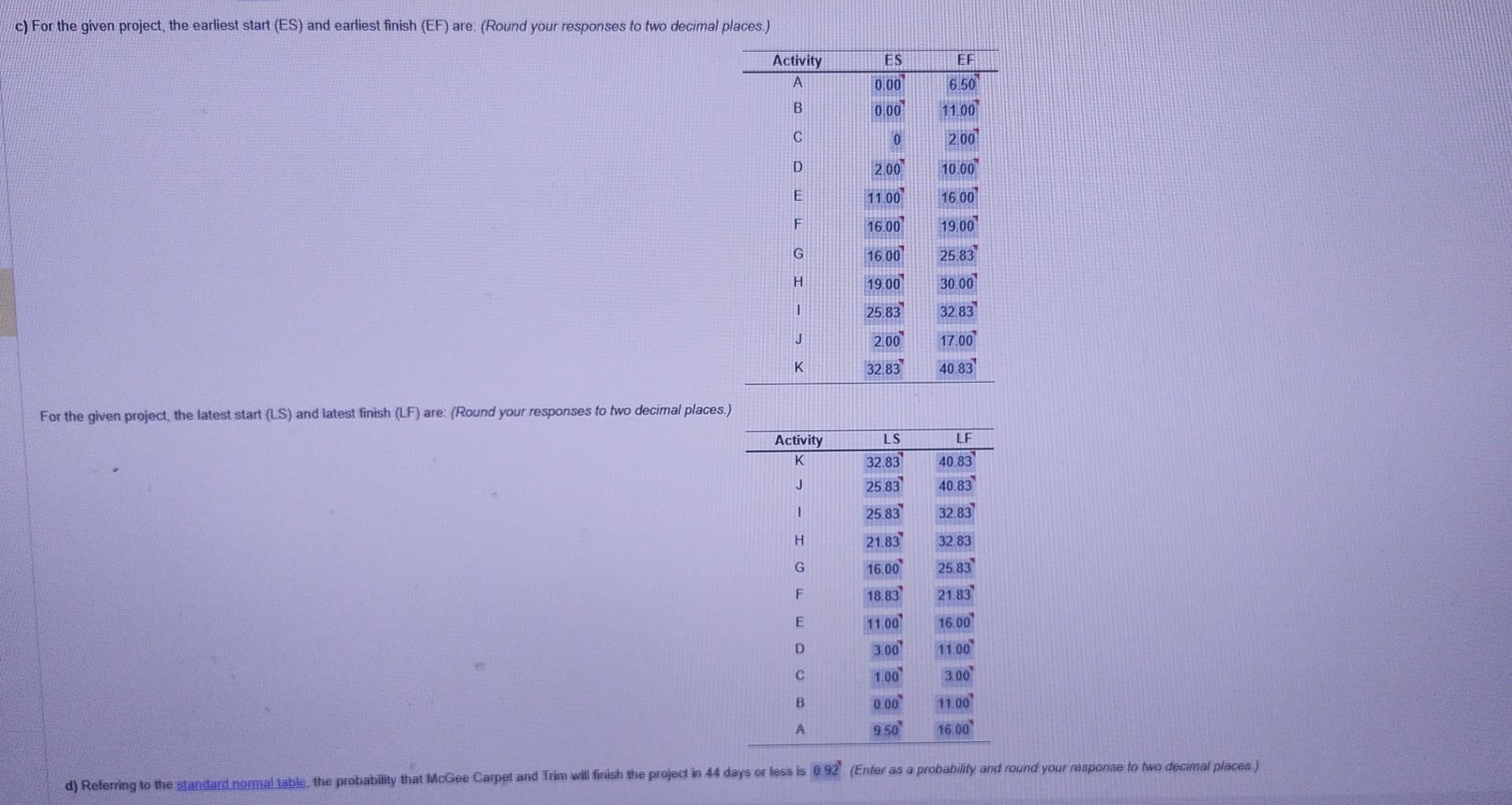 Solved This exercise contains only parts b,c, and d. b) | Chegg.com