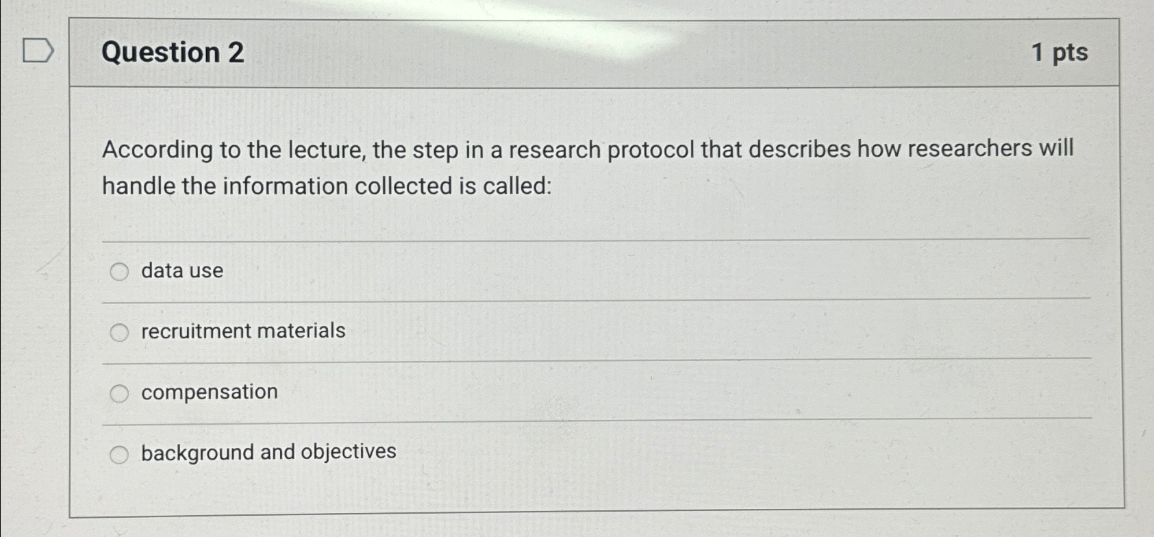 Solved Question 21 ﻿ptsAccording to the lecture, the step in | Chegg.com
