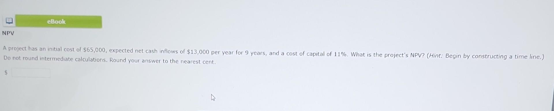 Solved Do not round intermediate calculations. Round your | Chegg.com