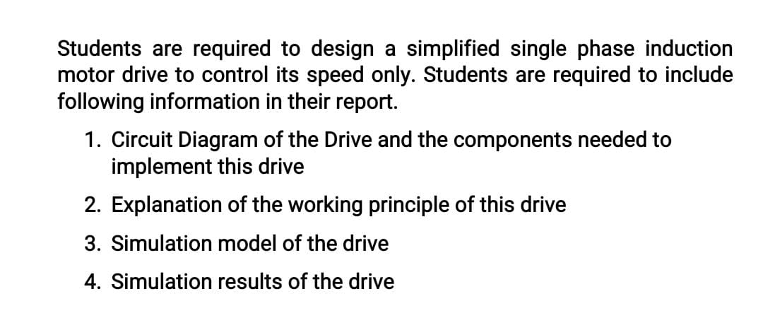 Students are required to design a simplified single | Chegg.com
