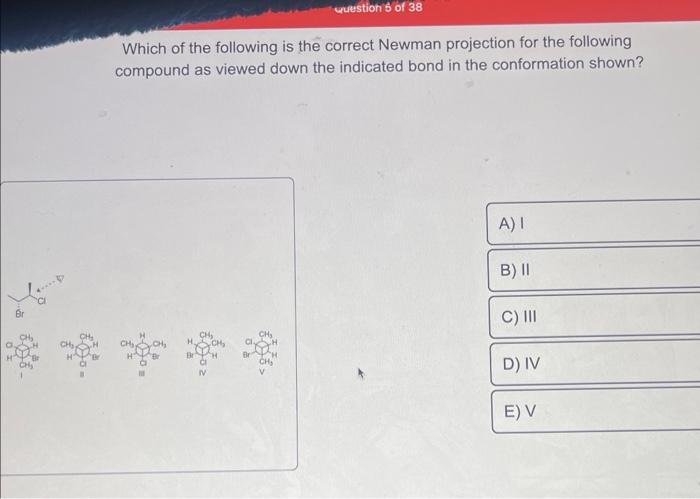 Solved Which of the following is the correct Newman | Chegg.com
