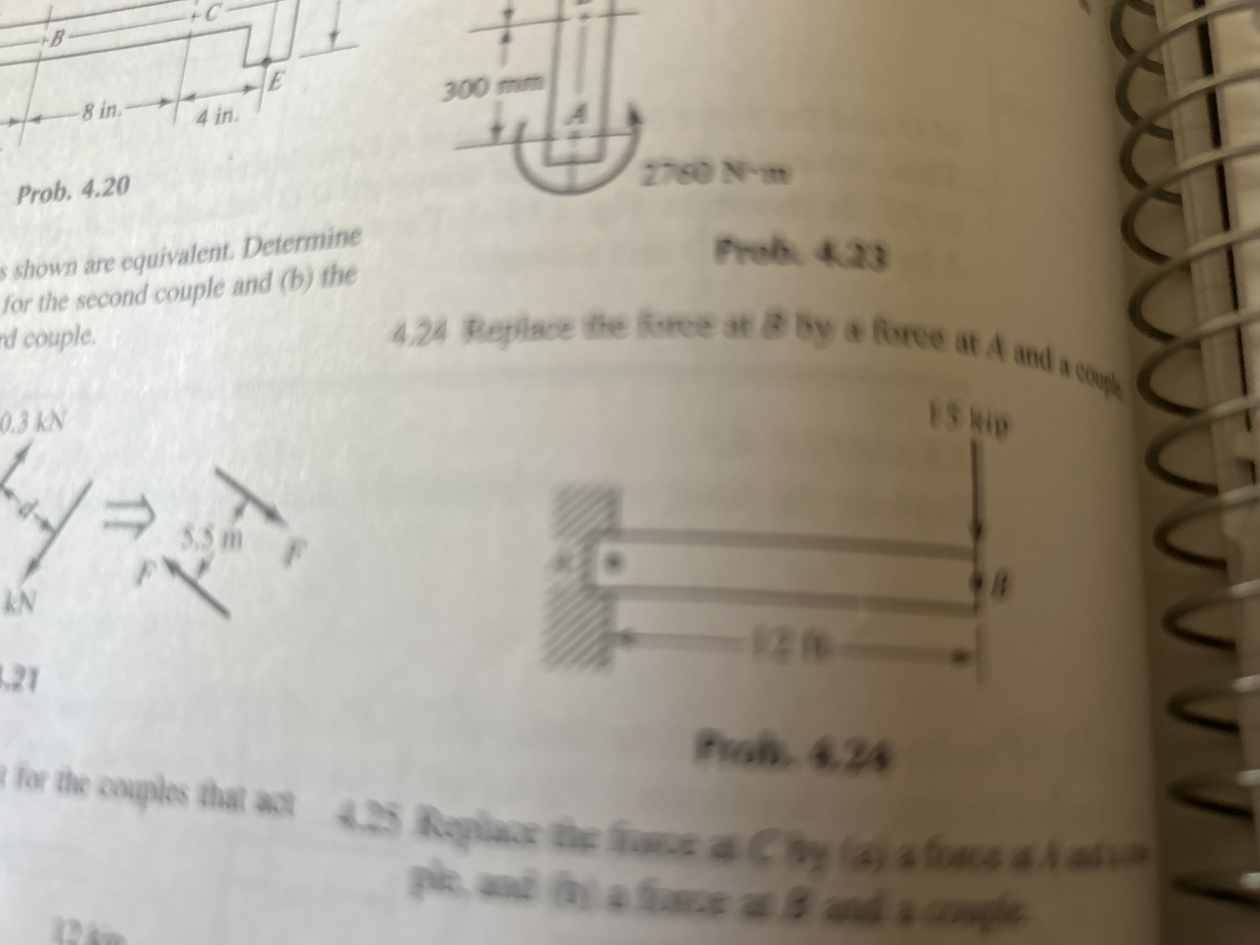 Prob. 4.20shown are equivalent. Determine for the | Chegg.com