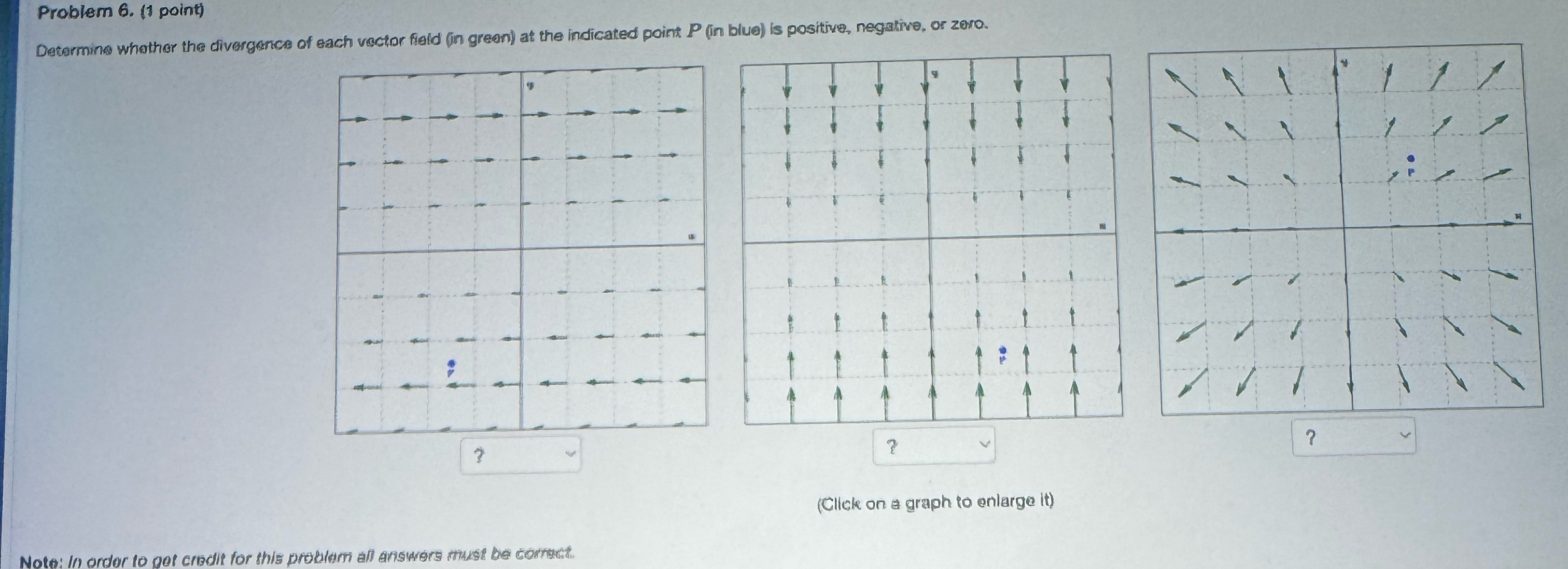 Solved Problem 6. (1 ﻿point)(Cilick on a graph to enlarge | Chegg.com