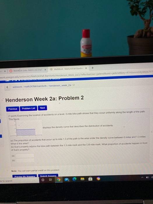 Solved Webwork Links MATH 243 X Wet Work M24 x + work oregon | Chegg.com