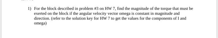 Solved use problem 3 to answer Problem 1 .. ANSWER ALL PARTS | Chegg.com