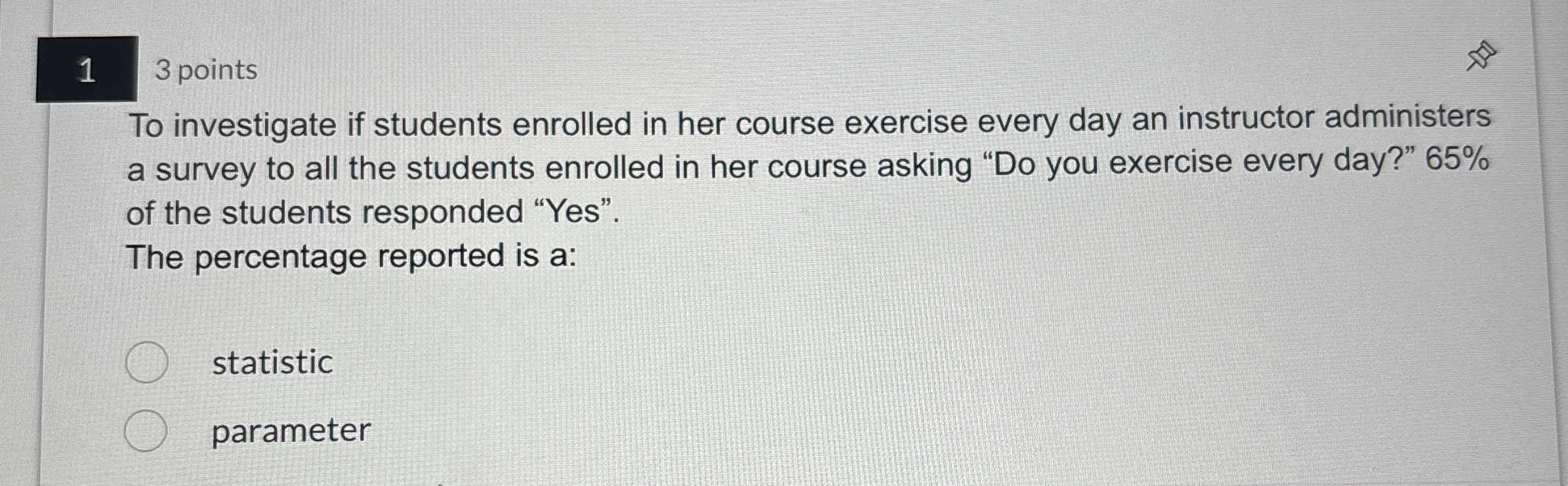 Solved 13 ﻿pointsTo investigate if students enrolled in her | Chegg.com