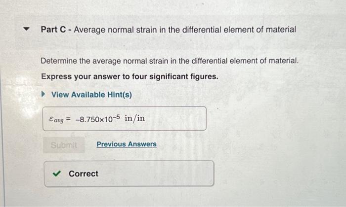 Solved Learning Goal: As shown, a differential element of | Chegg.com