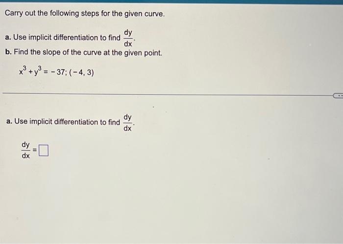 Solved Carry out the following steps for the given curve. a. | Chegg.com