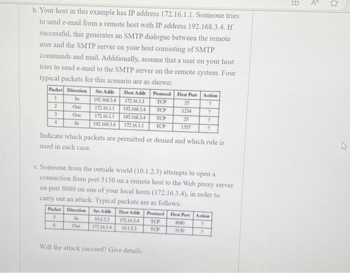 Solved SMTP (Simple Mail Transfer Protocol) is the standard | Chegg.com
