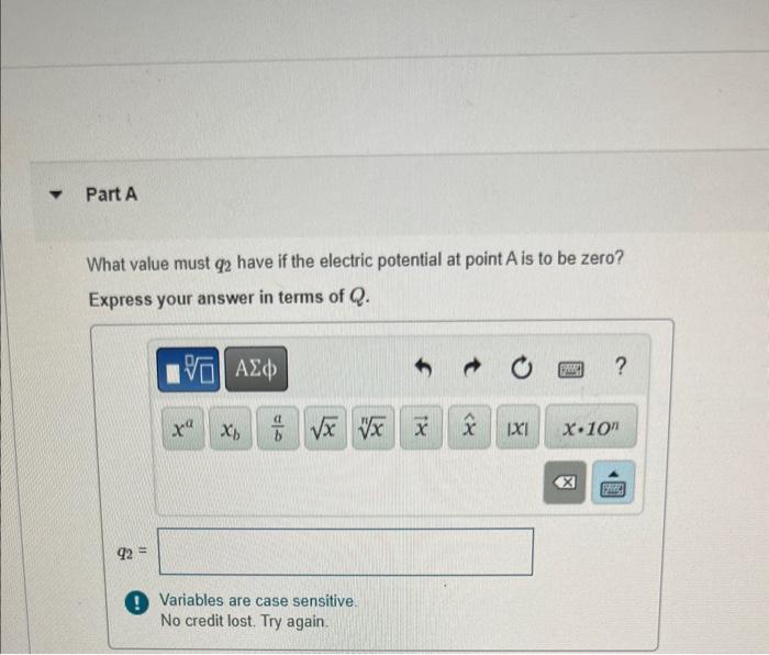 Solved In the figure(Figure 1), it is given that q1=+Q.What | Chegg.com