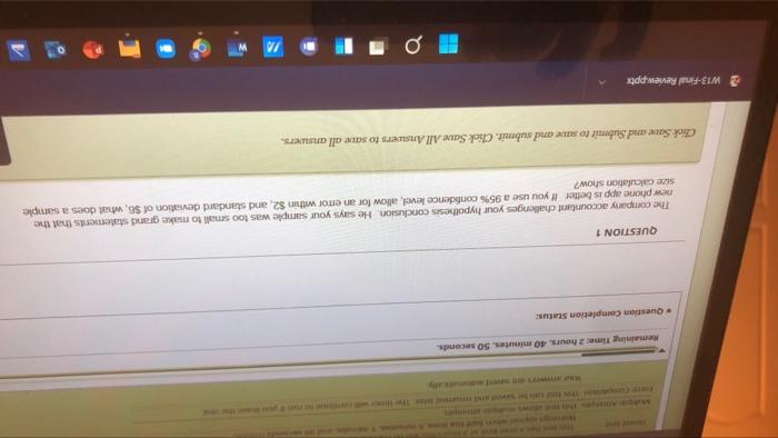 Solved Remaining Time: 2 hours 40 minutes, 50 seconds | Chegg.com Solved Remaining Time: 2 hours 40 minutes, 50 seconds | Chegg.com