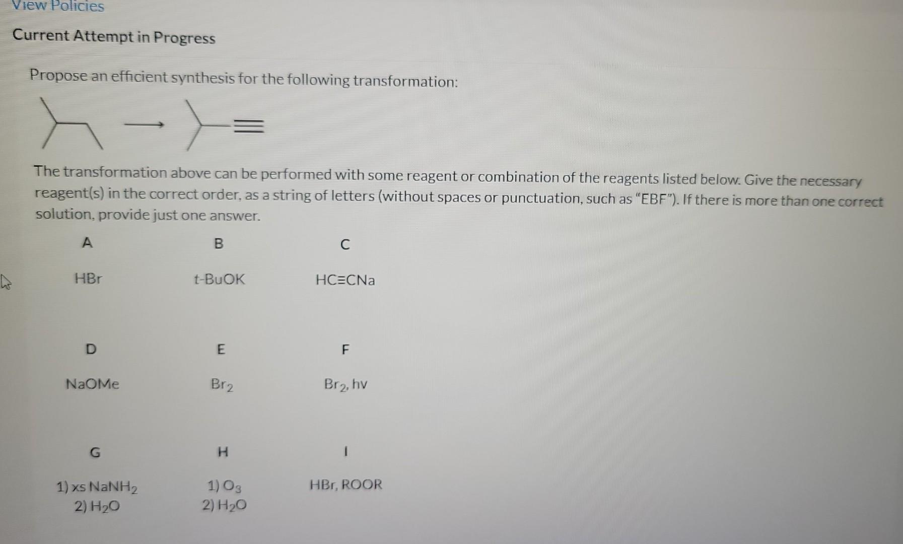 Solved Current Attempt in Progress Propose an efficient | Chegg.com