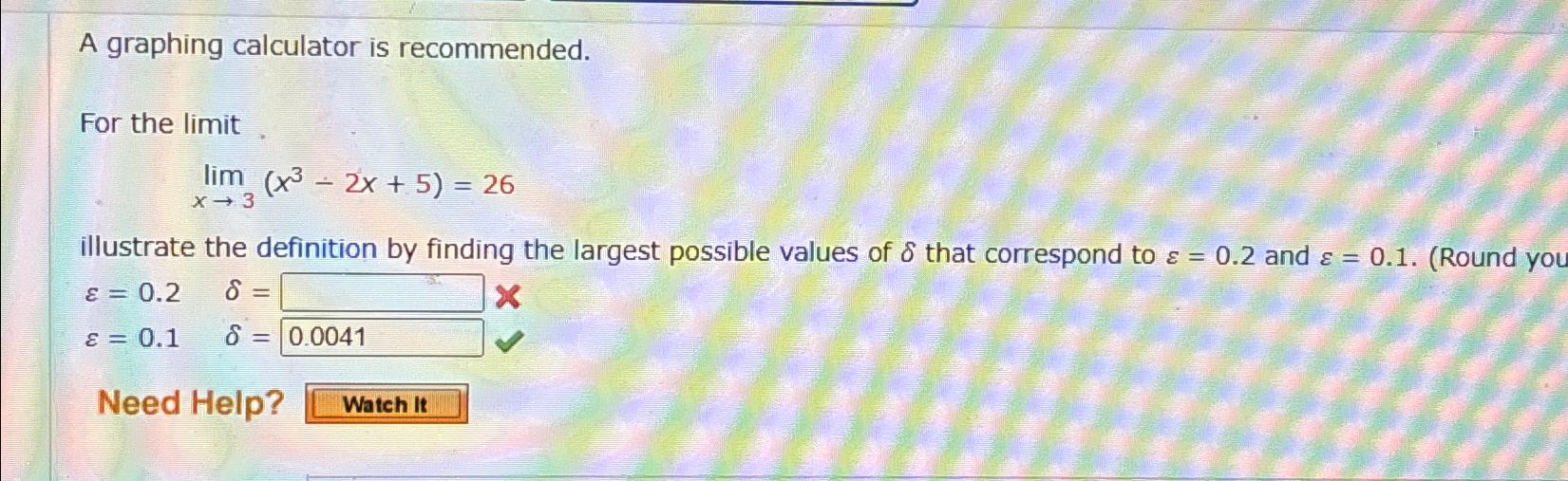 Solved A graphing calculator is recommended.For the | Chegg.com