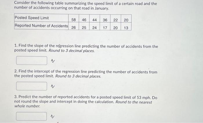 Solved Consider the following table summarizing the speed | Chegg.com