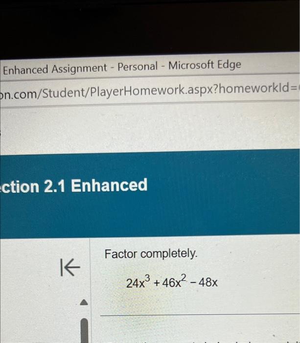 Solved Enhanced Assignment - Personal - Microsoft Edge | Chegg.com