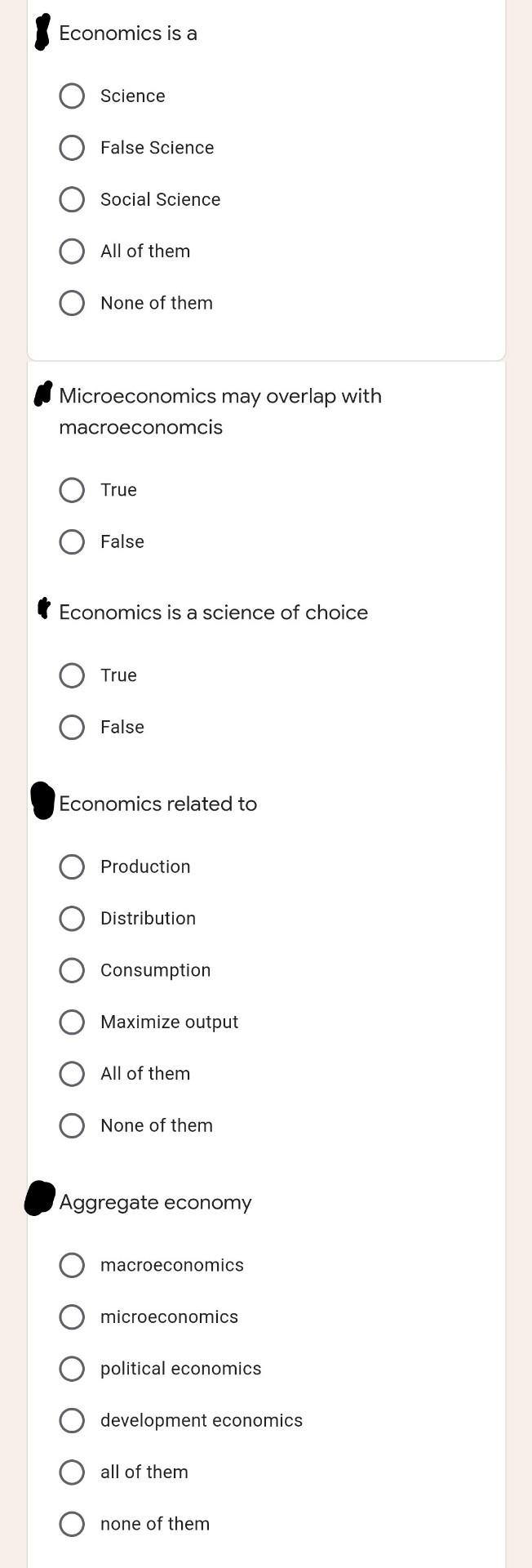 Solved Economics is a Science False Science Social Science | Chegg.com