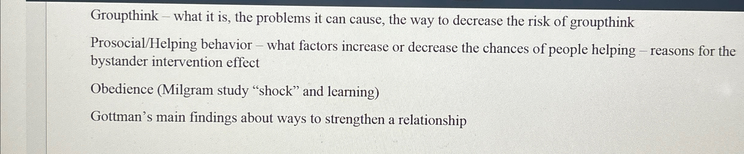 Solved Groupthink - ﻿what it is, ﻿the problems it can cause, | Chegg.com