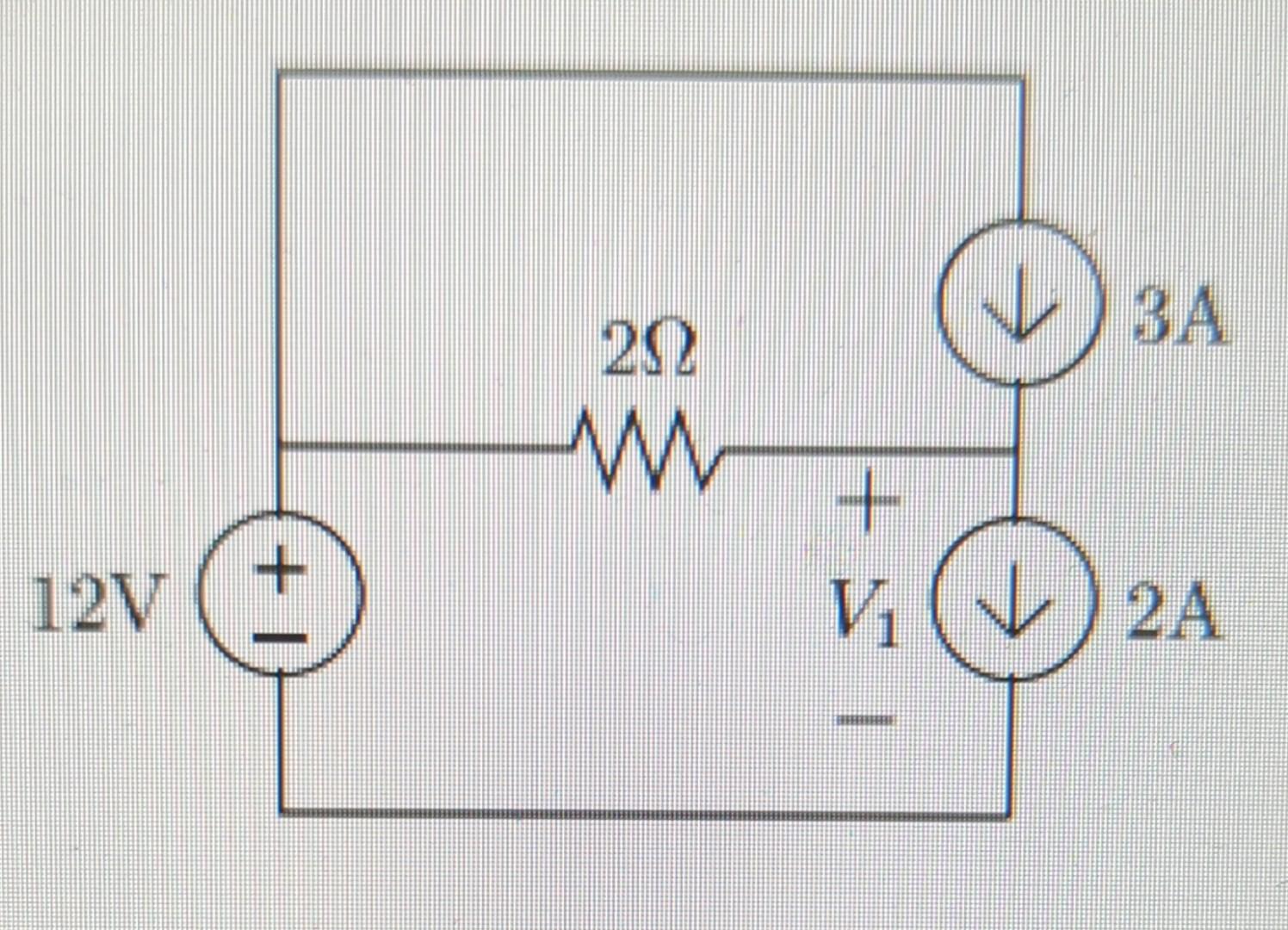 Solved find V1 | Chegg.com Solved find V1 | Chegg.com
