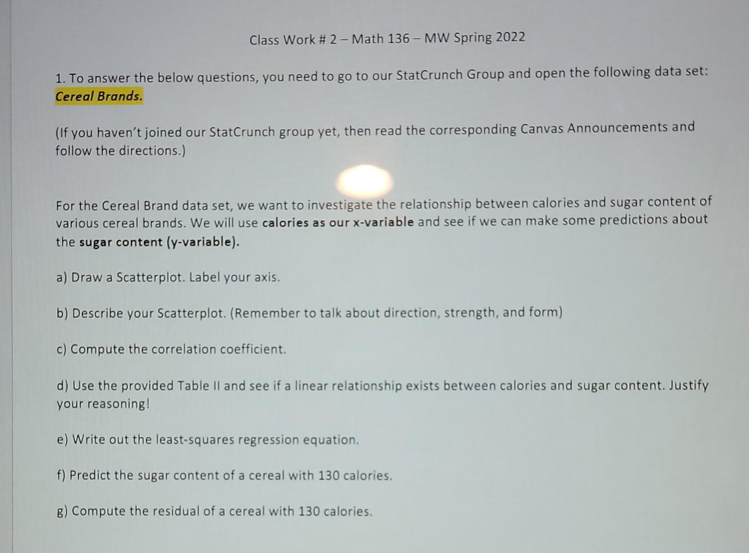 Solved StatCrunch Applets Edit Data Stat Graph Help var11 | Chegg.com