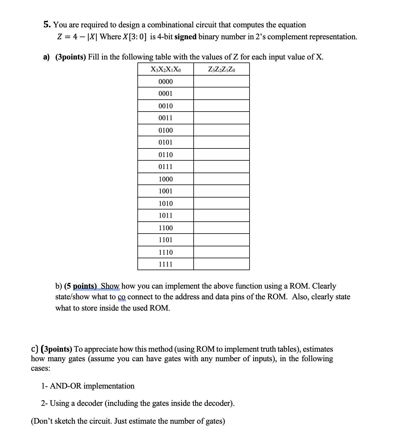 Solved solve this question a,b &c | Chegg.com