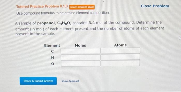 Solved Tutored Practice Problem 8.1.1 Close Problem | Chegg.com