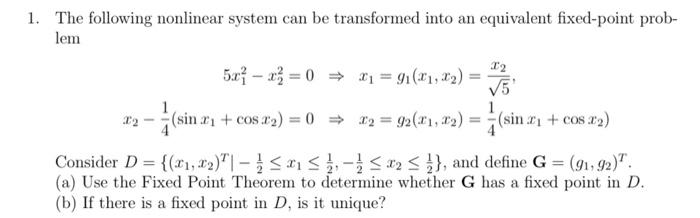 Solved This one is a numerical analysis problem. Try to give | Chegg.com