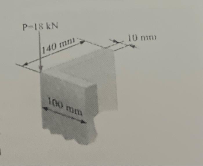 Solved The column with L section in the figure is under the | Chegg.com