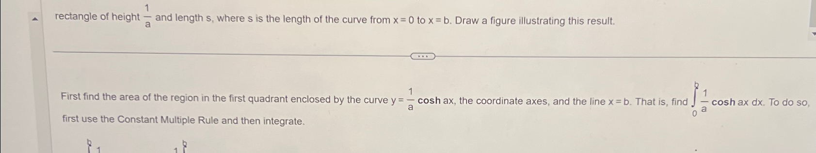 Solved rectangle of height 1a ﻿and length s, ﻿where s ﻿is | Chegg.com