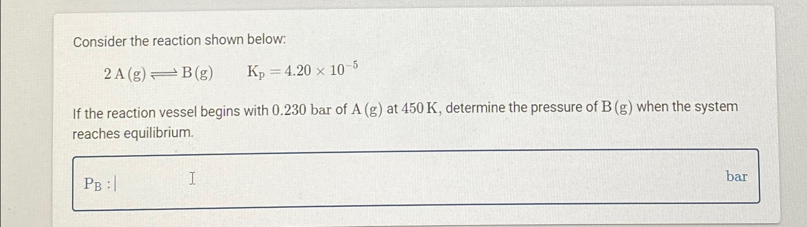 Solved Consider the reaction shown | Chegg.com