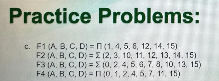 Solved 2. Tabulate the PLA program table and construct the | Chegg.com