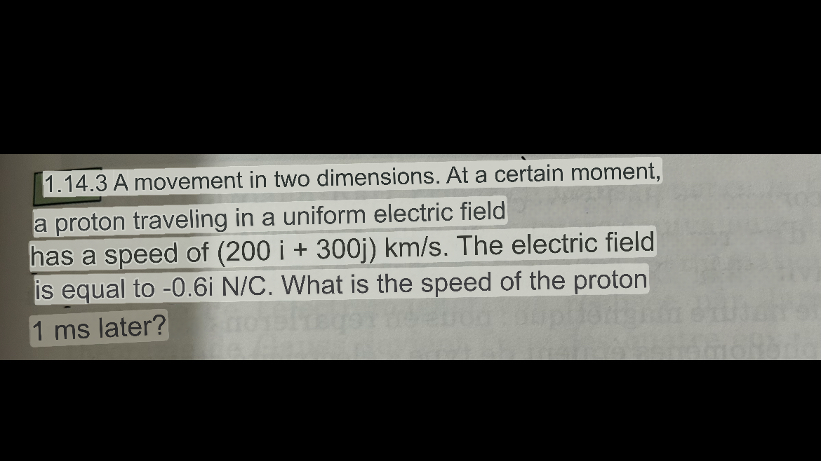 Solved 1.14.3 ﻿A movement in two dimensions. At a certain | Chegg.com