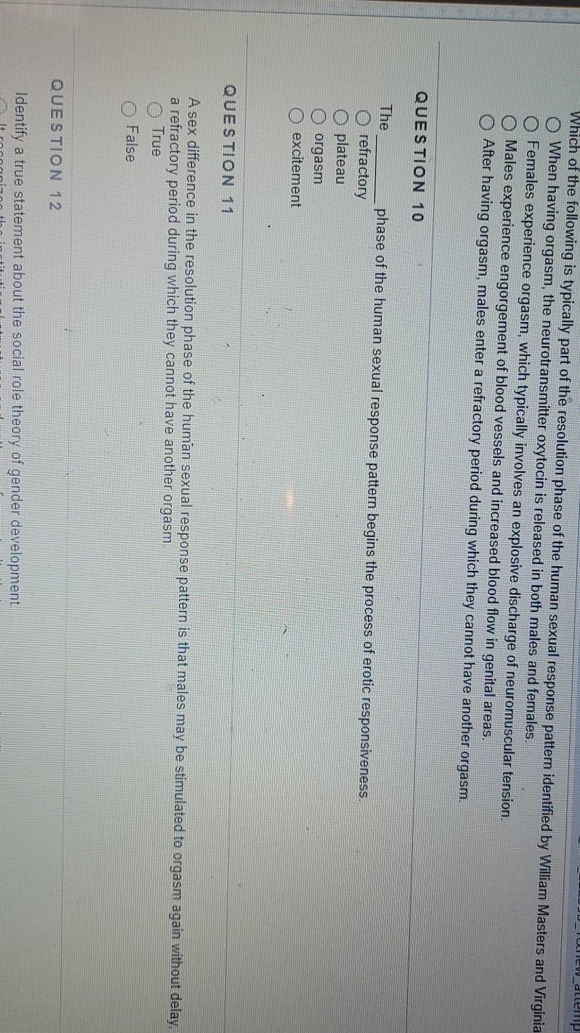 Identify a true statement about overt aggression. It | Chegg.com