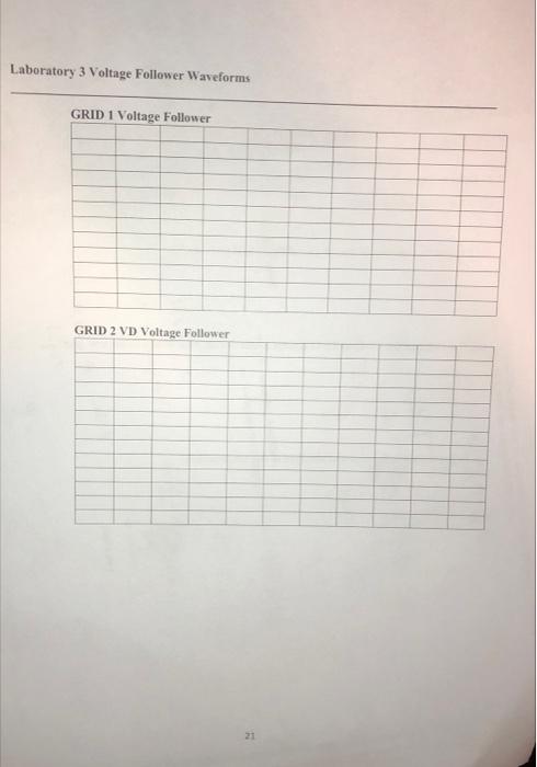 Solved LAB #3 ELEC 300 Voltage Follower / Unity Gain Op-Amp | Chegg.com