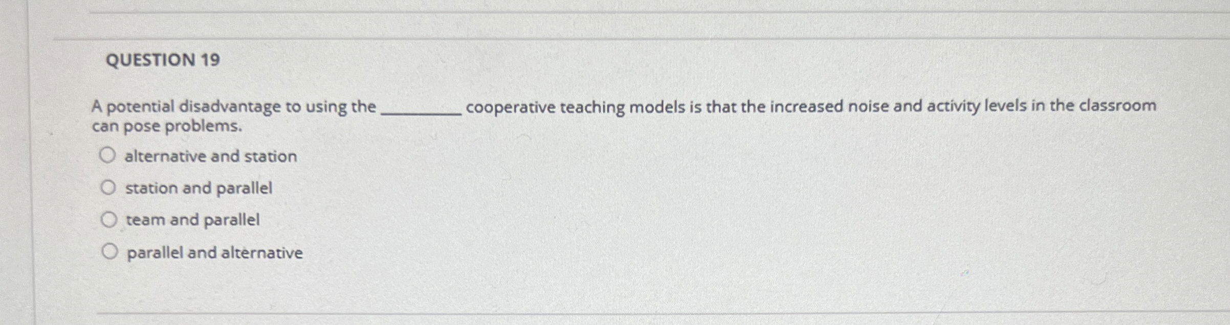 Solved QUESTION 19A potential disadvantage to using the | Chegg.com