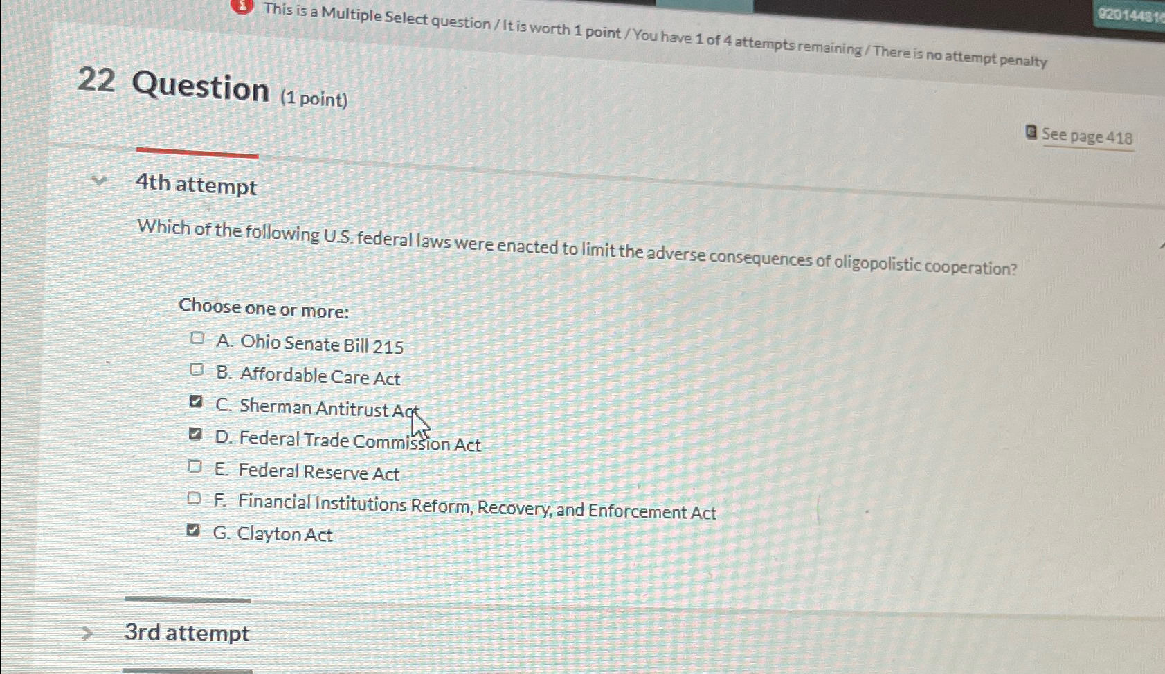 Solved This is a Multiple Select question / ﻿It is worth 1 | Chegg.com