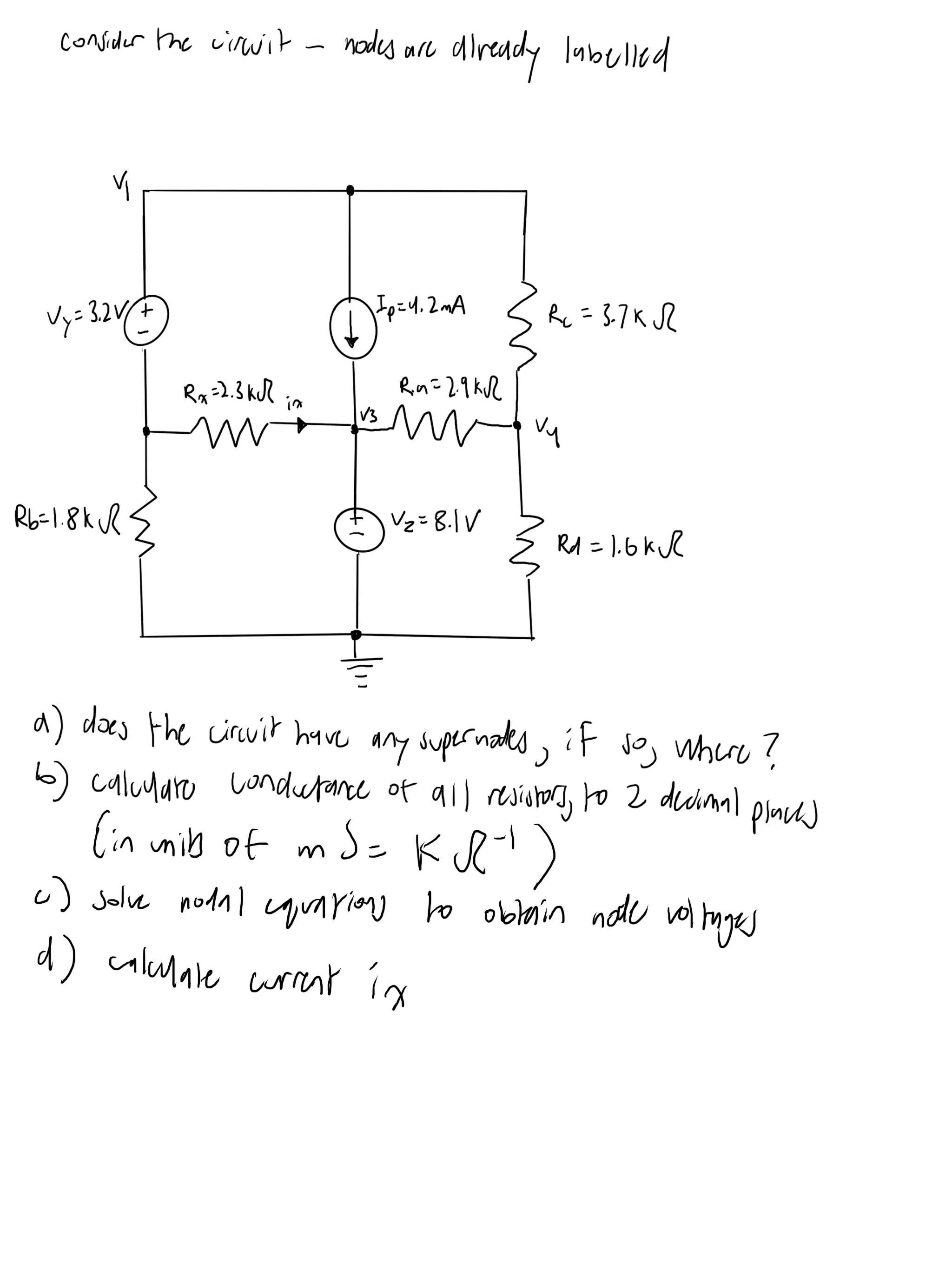 Solved electrical engineering and circuits question, please | Chegg.com