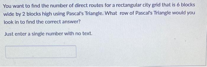 Solved You want to find the number of direct routes for a | Chegg.com