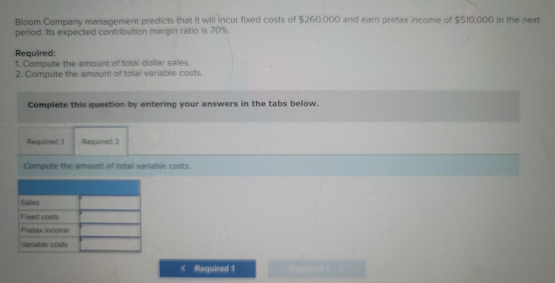 Solved Exercise 18-14 Predicting sales and validdle LU umy | Chegg.com