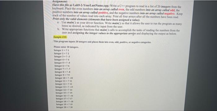 Solved c++must have comments describing each functionno | Chegg.com